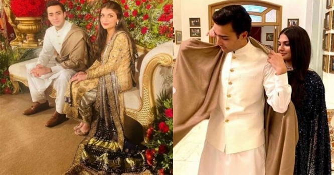 Watch: Junaid Safdar and Aisha Saif stun in official mehndi video ...