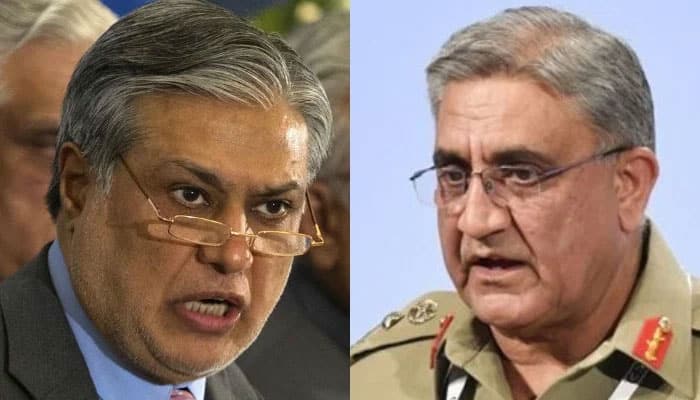 Dar takes notice of 'illegal' tax info leak of army chief's family