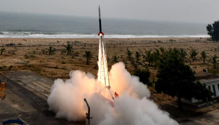 India successfully launches first privately made rocket