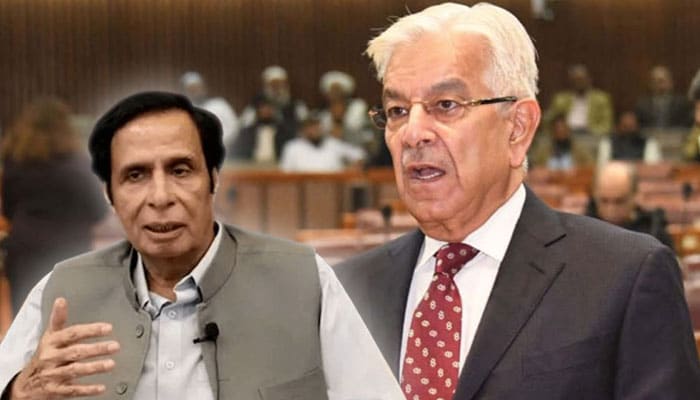 'God forbid', Parvez Elahi comes close to us, quips Khawaja Asif