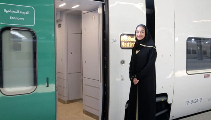 Saudi women start driving high-speed trains between Makkah and Madinah
