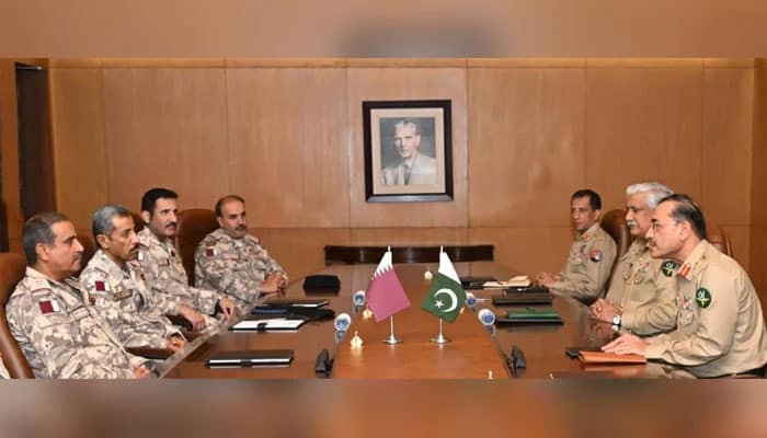 Pakistan looks forward to enhancing defence cooperation with Qatar ...