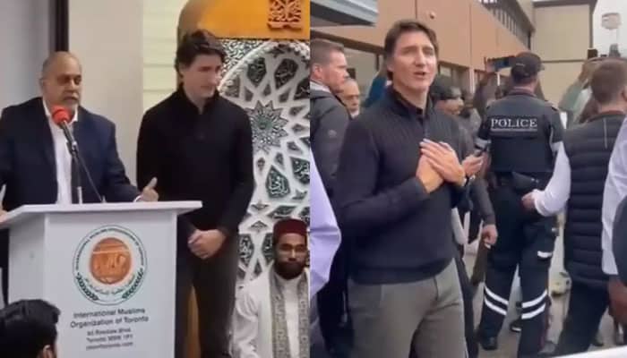 WATCH: Justin Trudeau booed out of mosque for stance on Israel-Gaza war ...