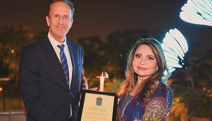 Dr. Zeelaf Munir Appointed as Honorary Consul General of Sweden in Karachi - Daily Ausaf