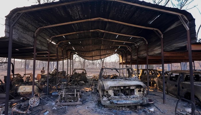 Texas battles second-biggest wildfire disaster in state history - Daily ...