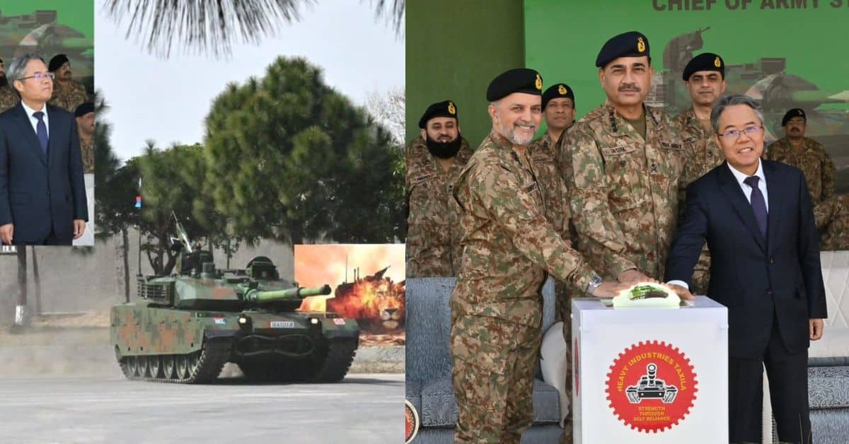 Army Chief, Chinese Ambassador unveils HAIDER tank at HIT - Daily Ausaf