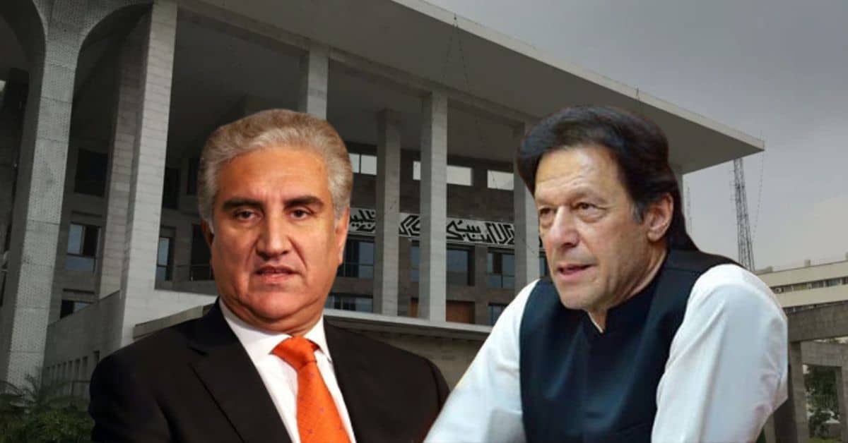 Federal govt challenges release of Imran Khan, Shah Mehmood Qureshi in Cipher Case in SC - Daily ...