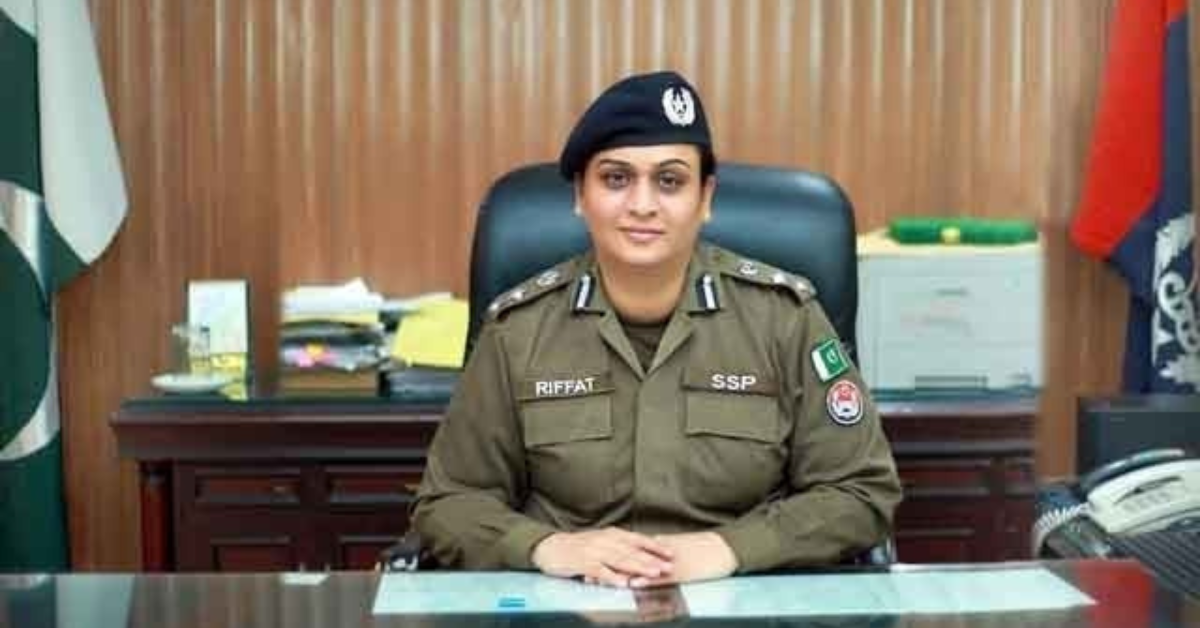 Punjab Police officer Riffat Bukhari wins prestigious global award ...