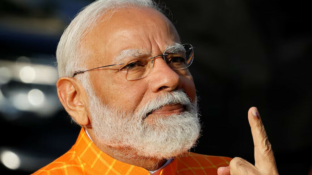 India election 2024: Modi casts his vote as giant election reaches half ...