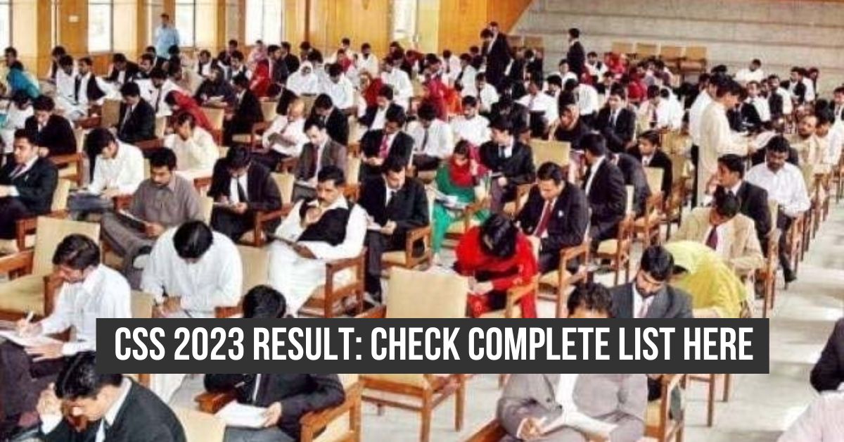CSS 2023 final result announced: Check full list of candidates here ...