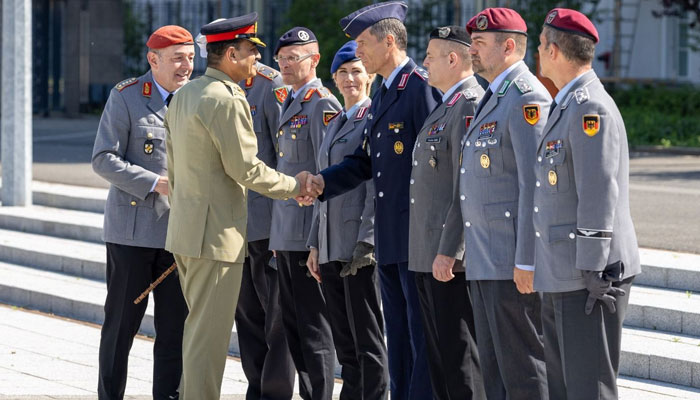 COAS Gen Asim Munir meets civil-military leadership during Germany ...