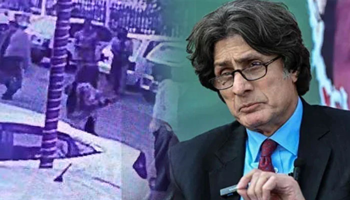 CCTV footage of attack on Raoof Hasan goes viral on social media ...