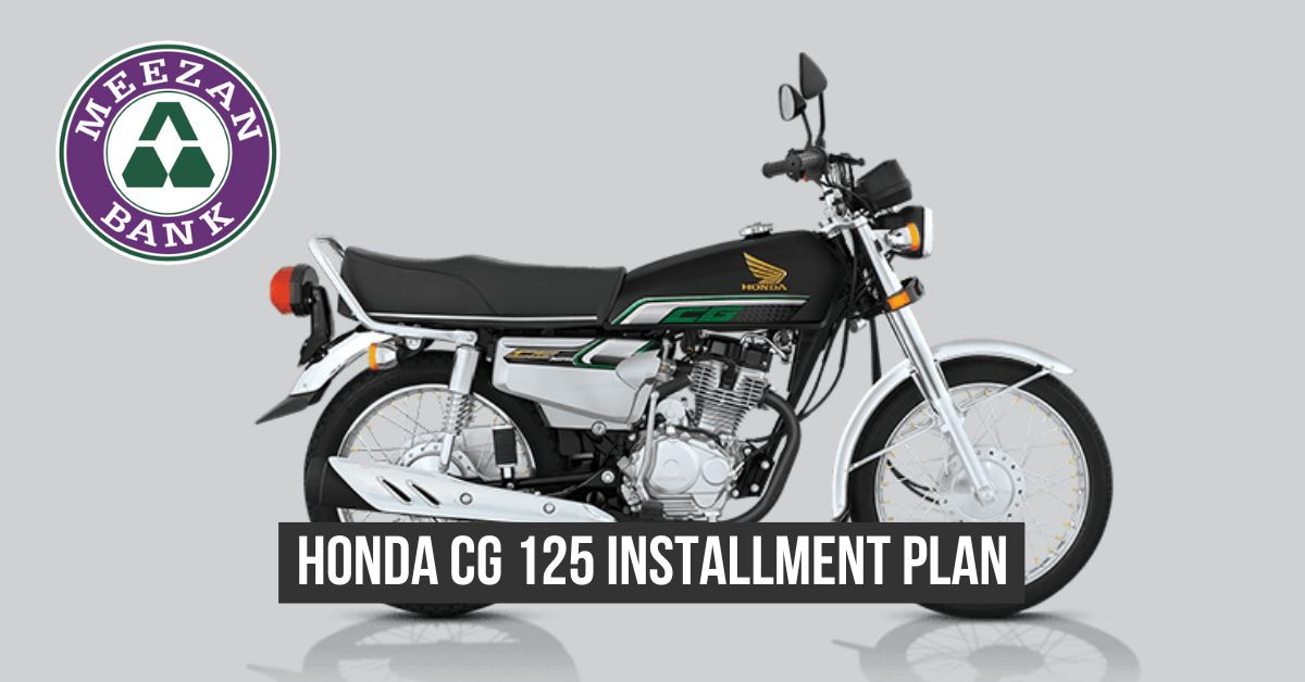 Honda CG 125 zero markup easy installment plan - July 2024 - Daily Ausaf