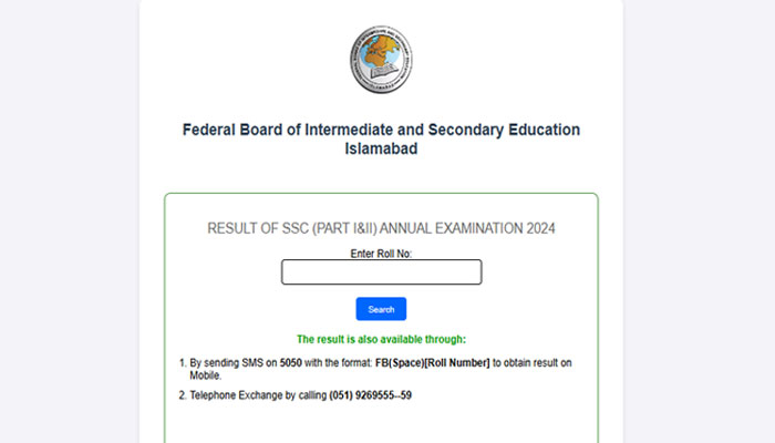 Federal Board (FBISE) Matric Result 2024 announced - Daily Ausaf