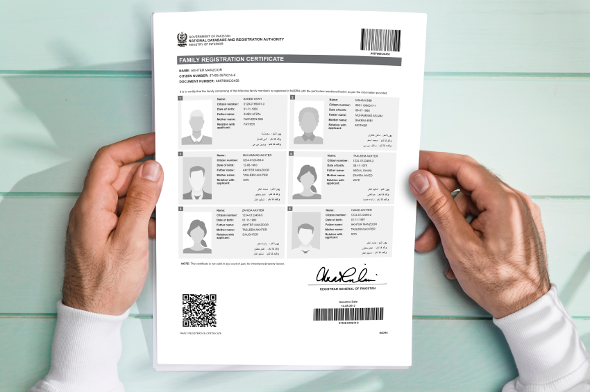 Fee update for NADRA FRC for July, 2025 - Daily Ausaf