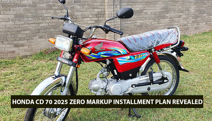 Honda CD 70 2025 Zero Markup Installment Plan revealed: Details inside ...
