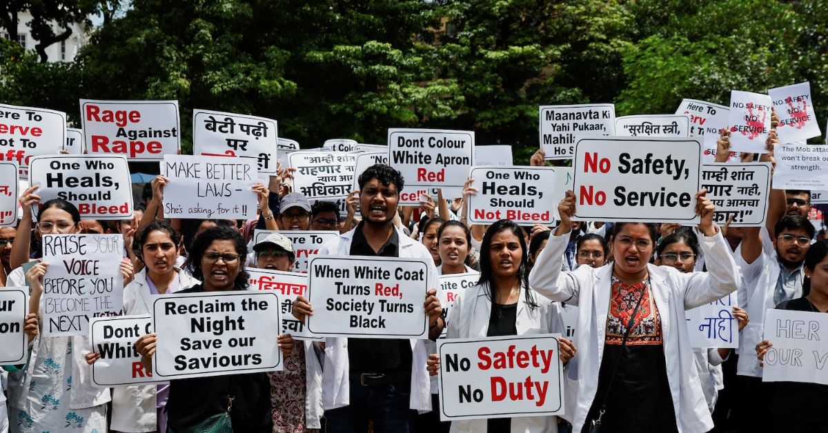 Indian hospitals on halt as doctors strike to protest colleague's rape ...