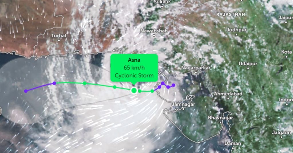 What is Cyclonic Storm 'Asna' emerging over Arabaian Sea? - Daily Ausaf