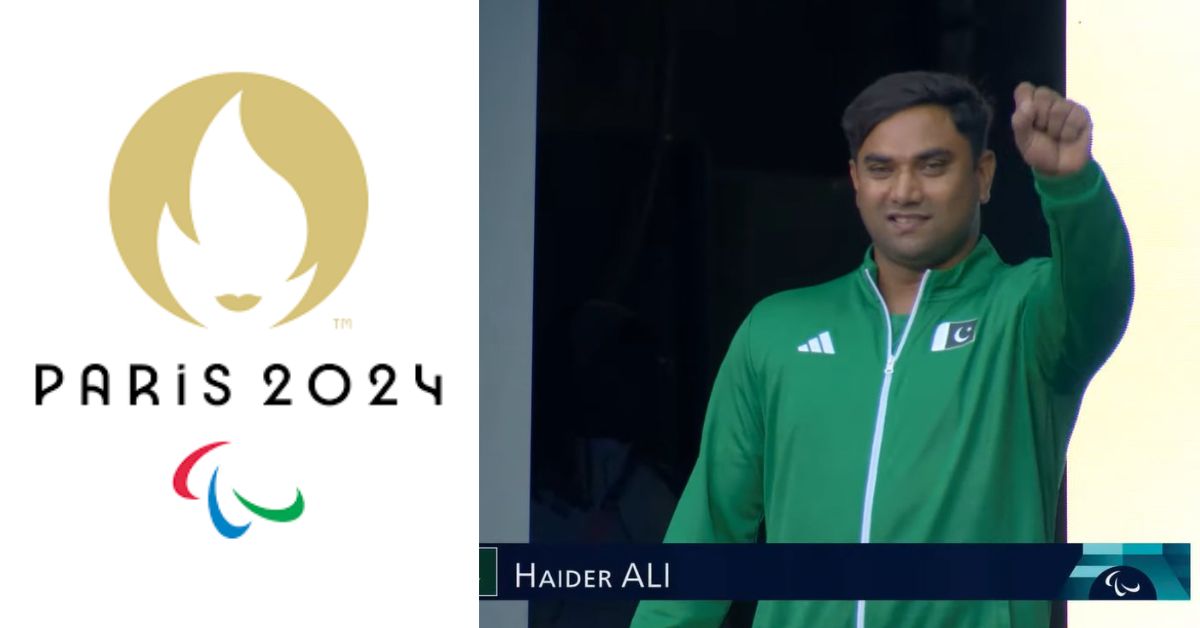 Pakistan's Haider Ali wins bronze medal in Paralympic Games 2024 ...