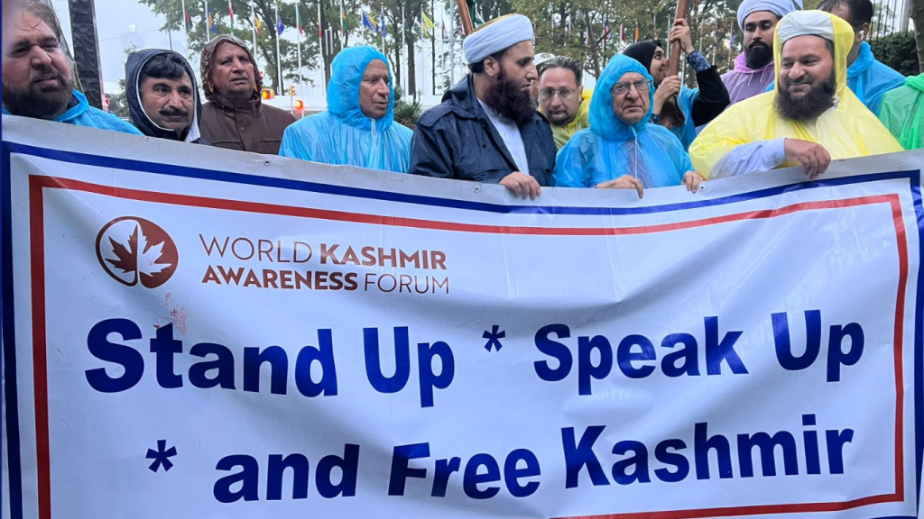 Historic protest outside UN headquarters slams Indian human rights ...