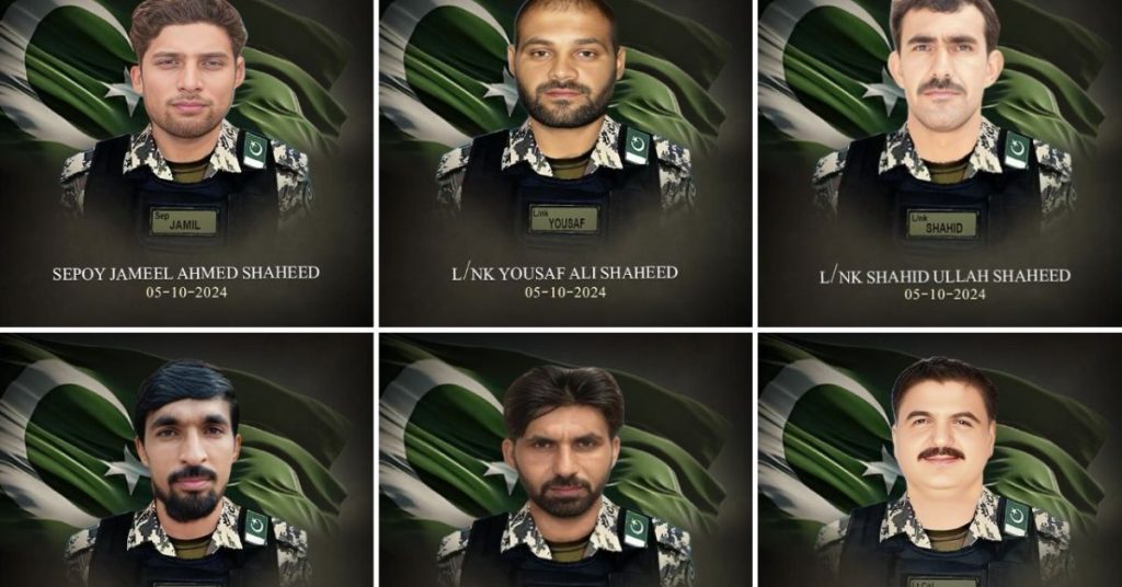 Lt Col Ali Shoukat among six soldiers martyred in North Waziristan ...