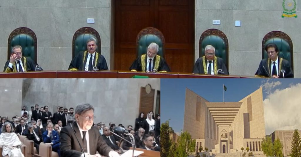 Justice Mansoor skips as full court reference held to honor outgoing ...