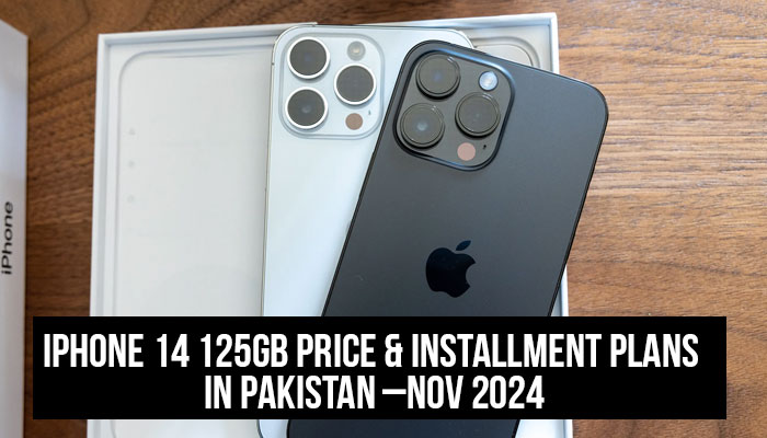 iPhone 14 125GB price & installment plans in Pakistan for November 2024 ...