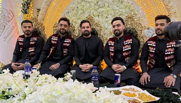 Afghan cricketer Rashid Khan ties the knot, stunning clicks go viral ...