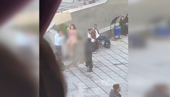 Woman strips off clothes at Iran university “in apparent protest ...