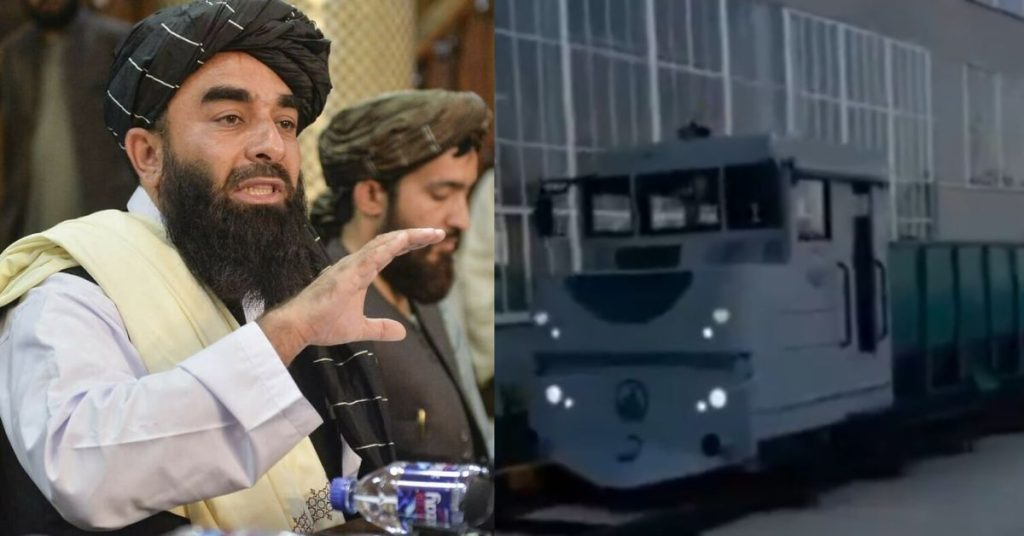 In a first, Afghanistan builds domestic train engine - Daily Ausaf