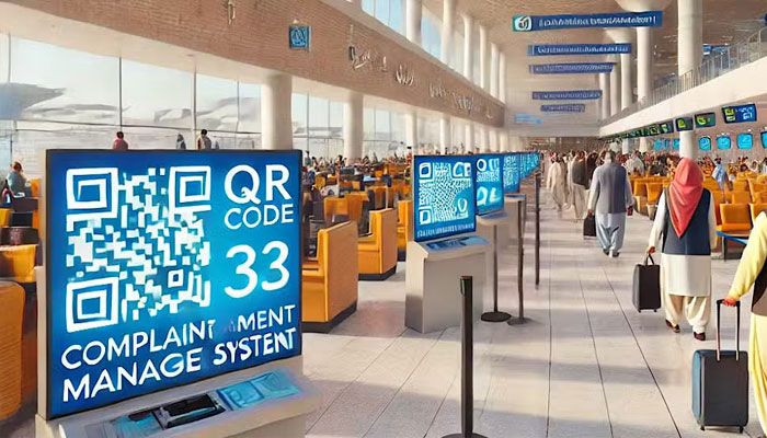 Islamabad airport launches QR code system for passenger complaints - Daily Ausaf