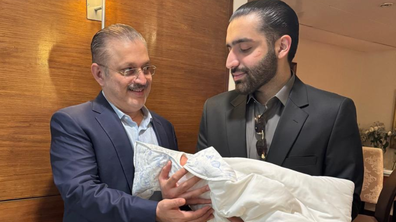 Sindh Minister Sharjeel Memon welcomes grandchild - Daily Ausaf