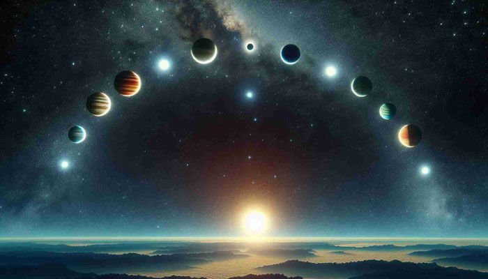 Rare astronomical event: Six planets align in a breathtaking celestial display - Daily Ausaf