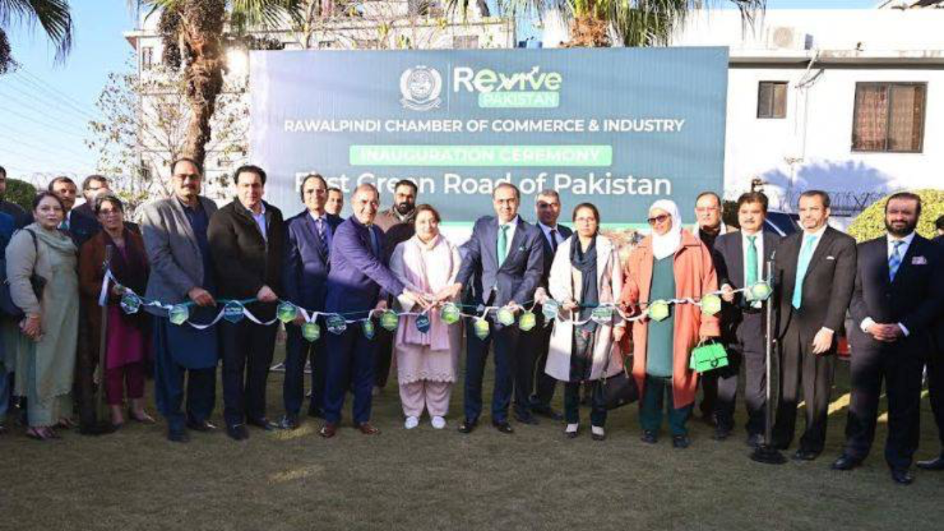 Pakistan’s introduces first green road to promote environmental ...