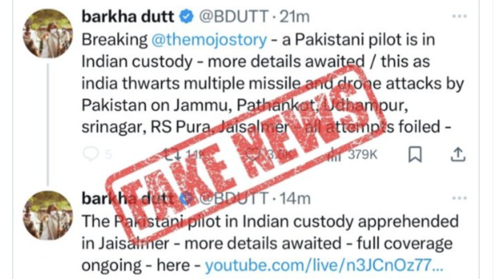 Fact Check: Information Minister denies claim of Pakistani pilot in ...