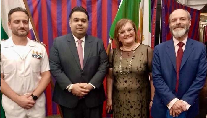 Fahd Haroon strengthens Pakistan-Italy ties at ITS Antonia Marceglia ...