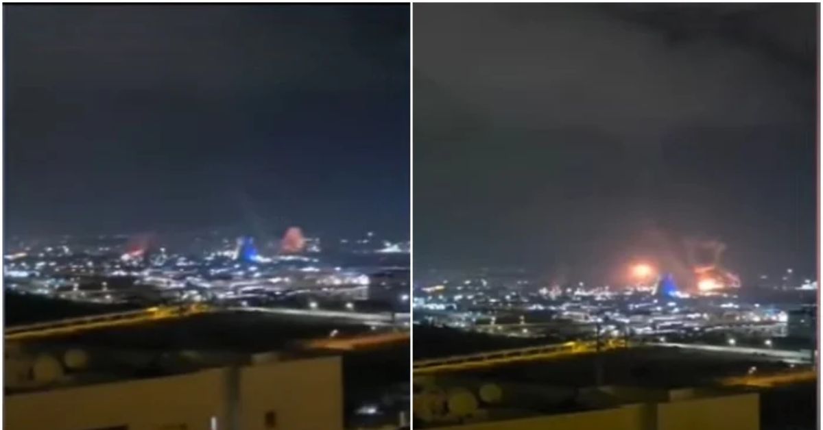 Doha hit by explosions as Iran target US Air Bases in Qatar with ...