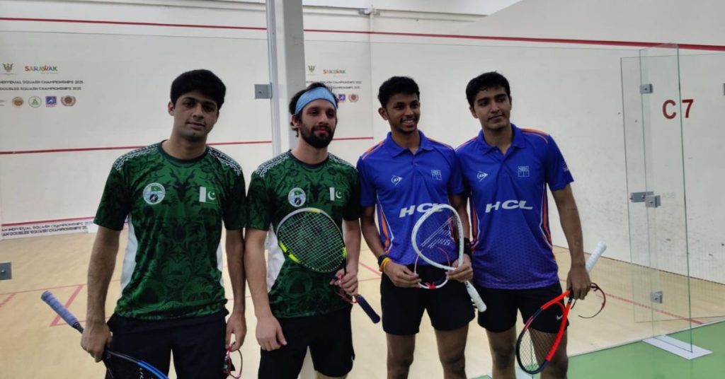 Silver for Pakistan as India wins 'Asian Double Squash Championship ...