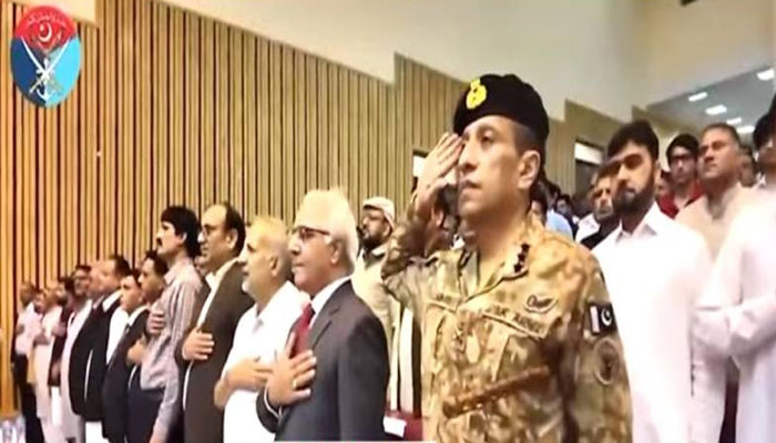 DG ISPR visits AJK University, students reaffirm support for Kashmir ...