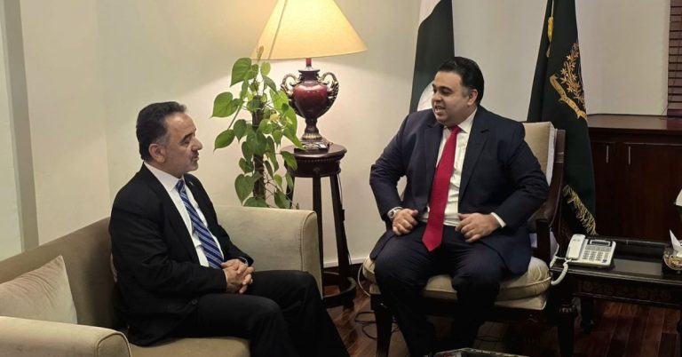 Turkish envoy calls on SAPM Digital Media Fahd Haroon - Daily Ausaf