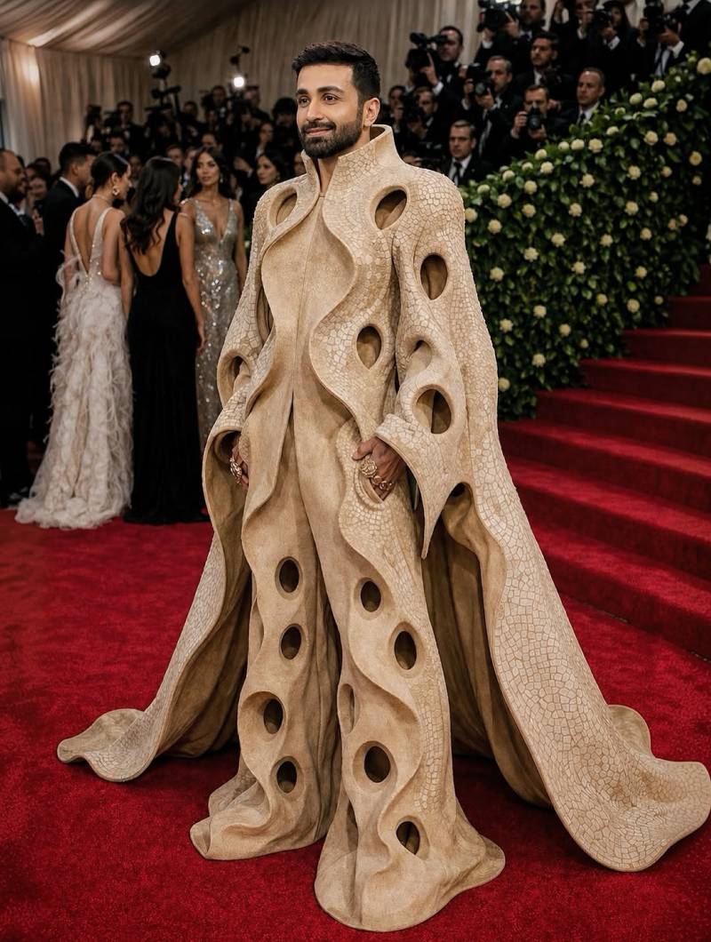 Pakistani Celebrities Join Met Gala Inspired Fantasy Fashion Trend ...